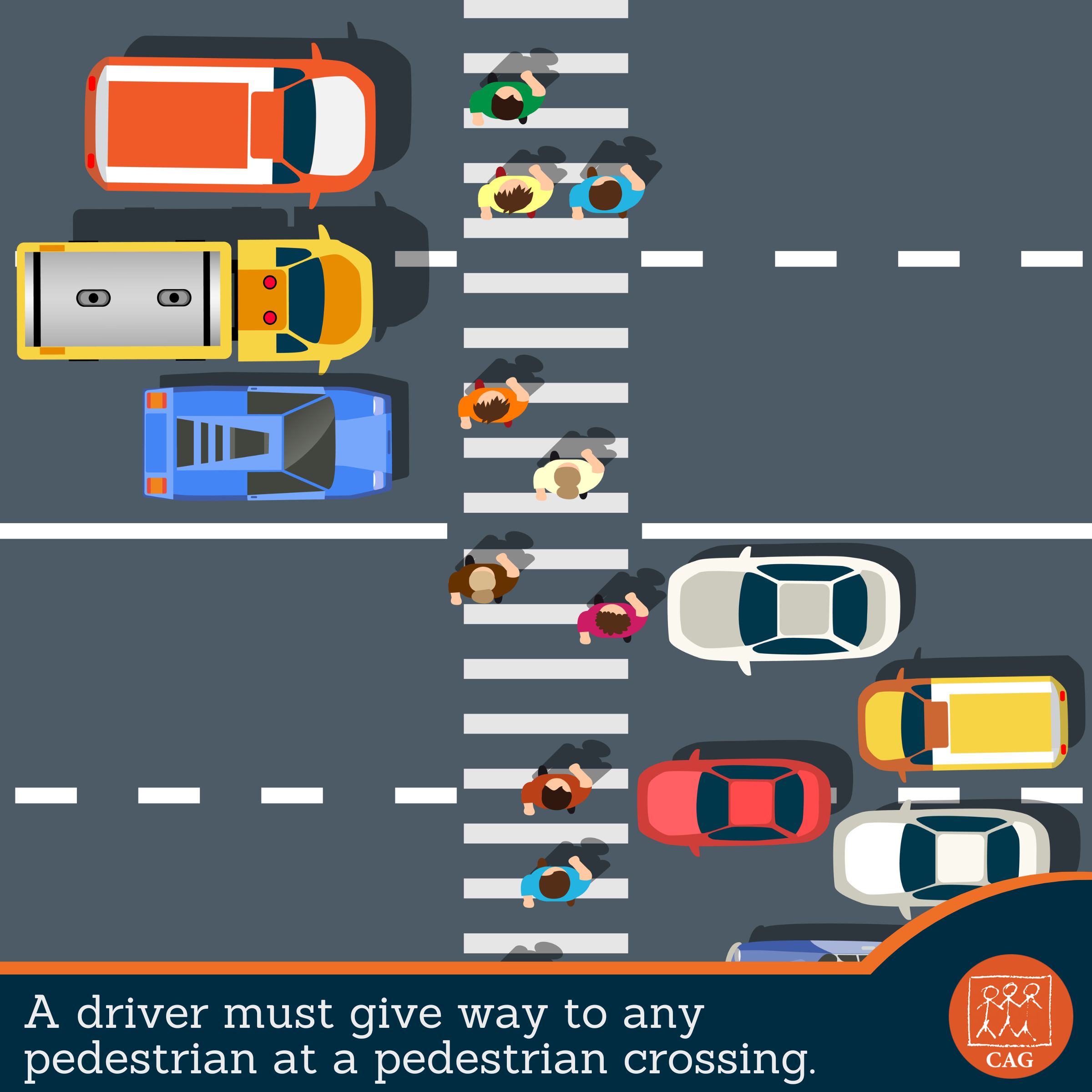 Road Safety - Right of Way of Pedestrians | CAG